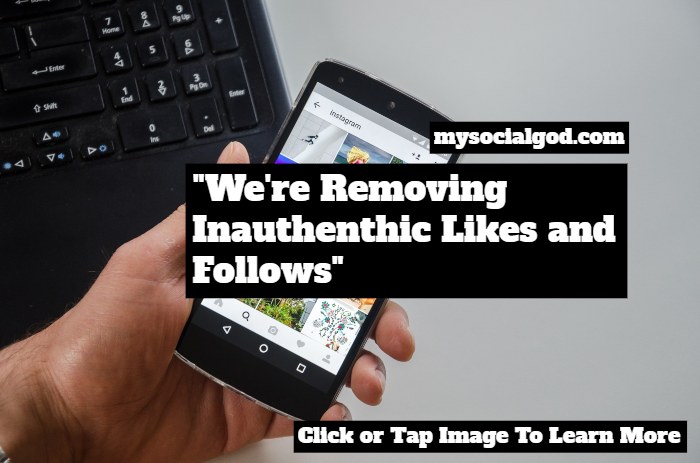 Were Removing Inauthentic Likes And Follows • OBS